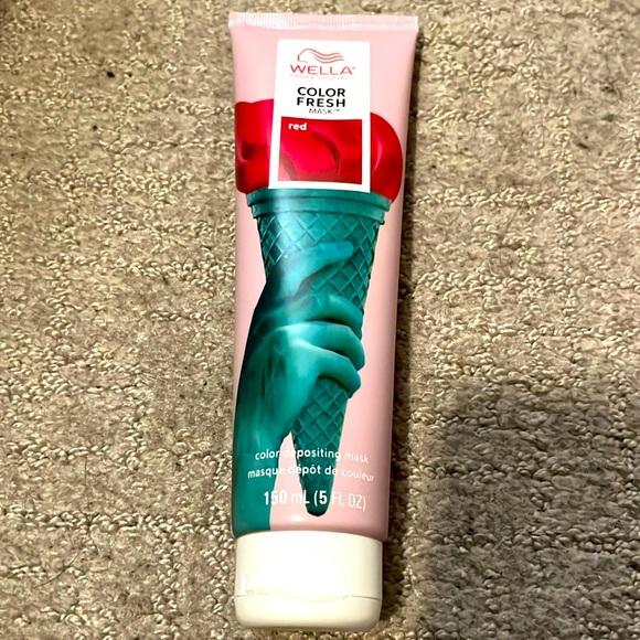 Wella | Hair | Wella Professionals Color Fresh Mask Red | Poshmark